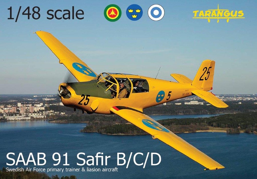 SAAB 91 B/C/D Safir trainer