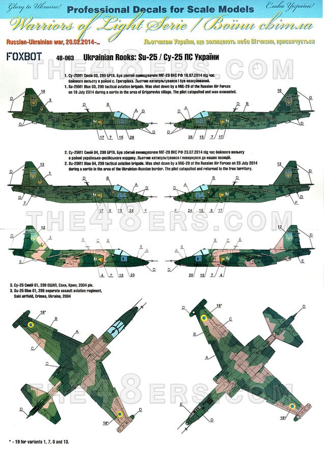 Ukrainian Rooks: Sukhoi Su-25