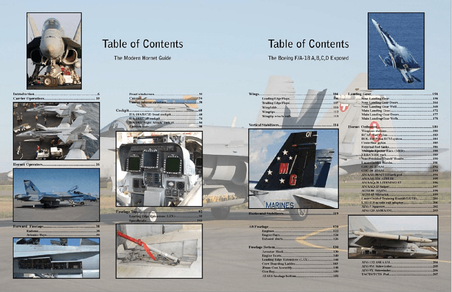 Books :: The Modern Hornet Guide: The Boeing F/A-18A/B/C/D Exposed