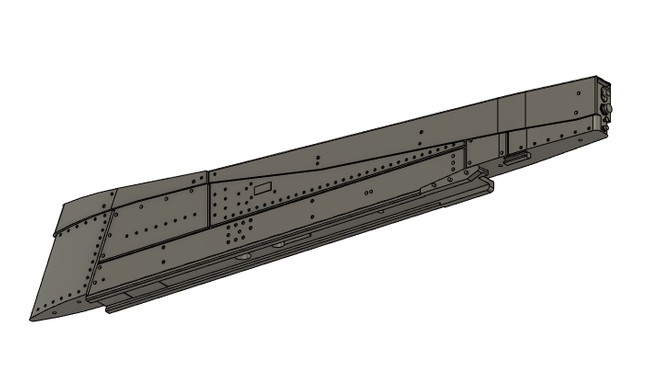 Saab 35 Draken Pylon F5 (Wing Pylon for Rb27 & Rb28)