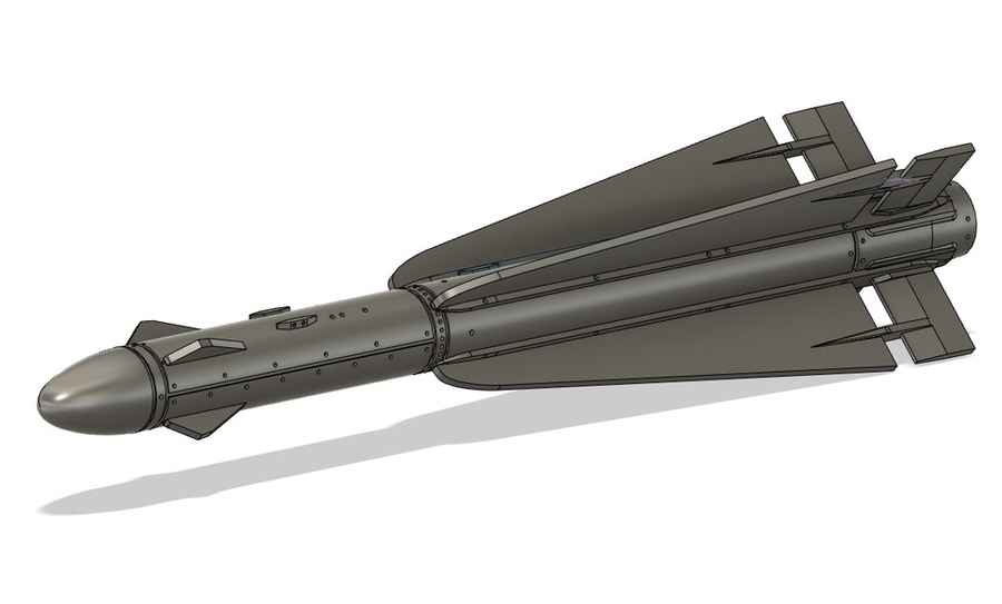 New Products :: Saab 35 Draken Rb-28 Missile (Hot Rocket – White)