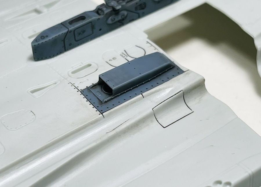 New Products :: Eurofighter Air Cooled Fuel Cooler (AC FC) Gun Air vents