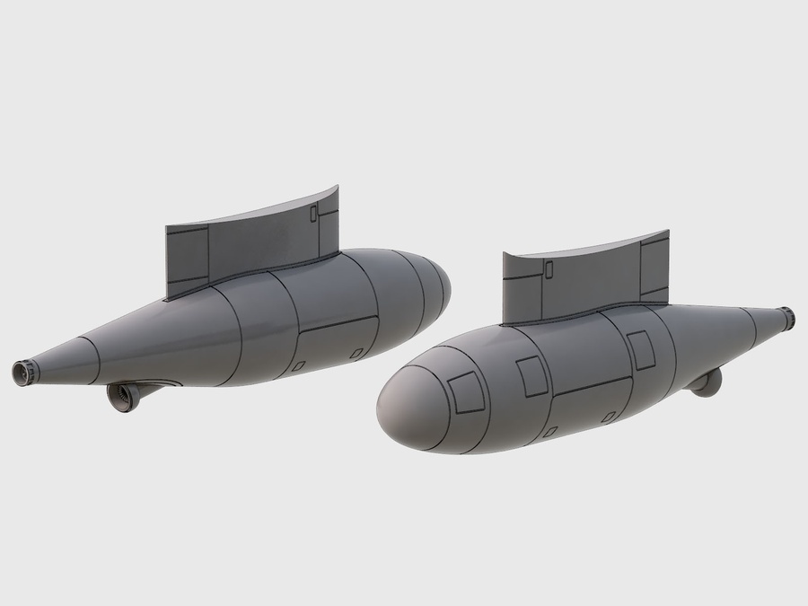 KC-130J refueling pod - set of 2