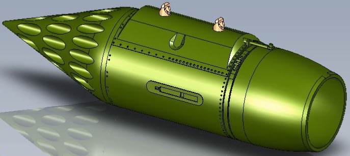 Rocket pod Matra type F1 (LR F1) x 4