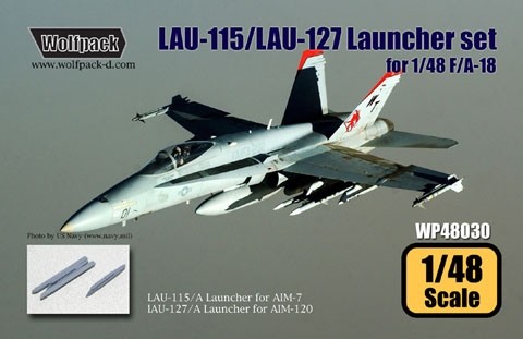 LAU-115/ADU-127 Launcher & Adaptor - Resin sets - The48ers.com