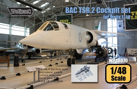 TSR.2 cockpit set.