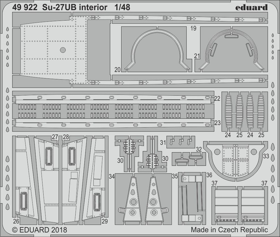 Su-27UB BIG detail set