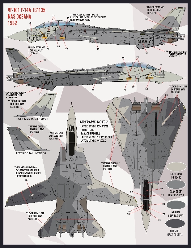 F-14 Colors & Markings Part VII