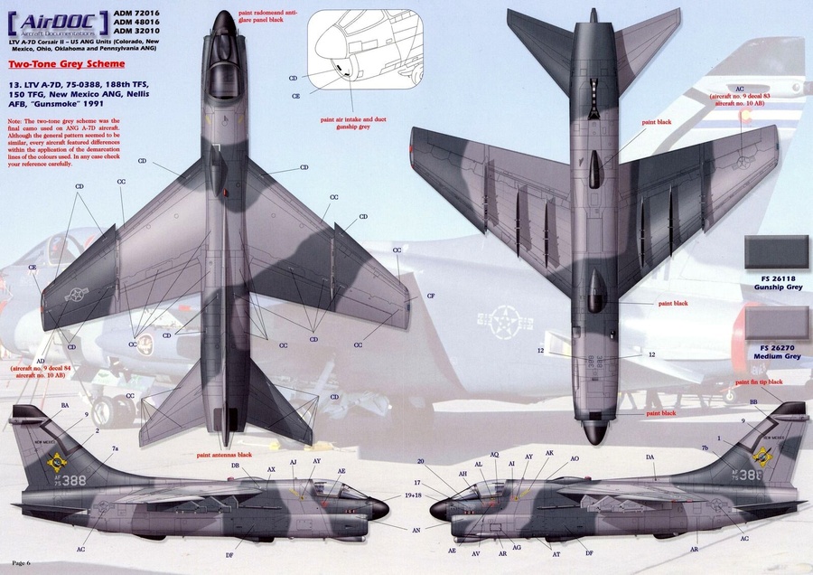 A-7D US Air National Guard