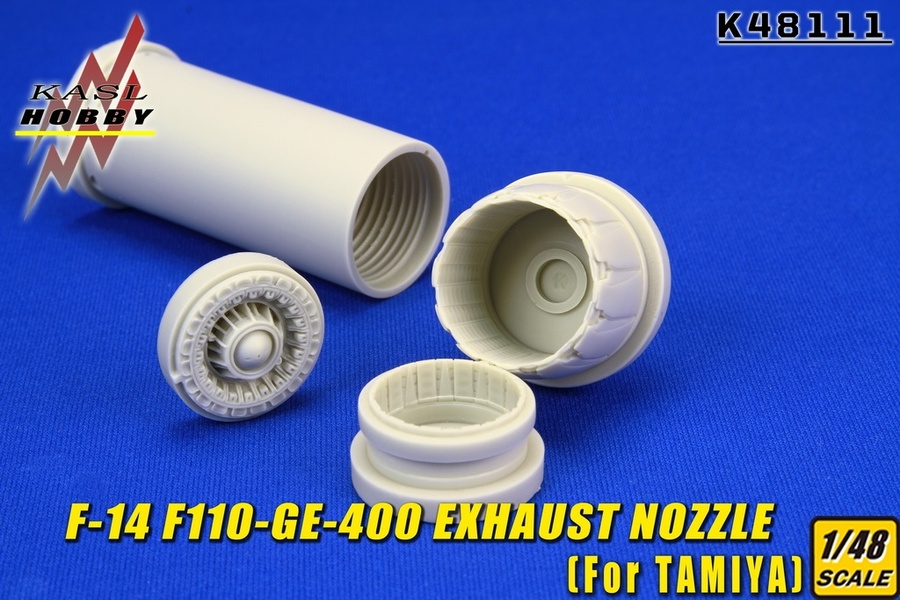 F-14 F110-GE-400 exhaust nozzle