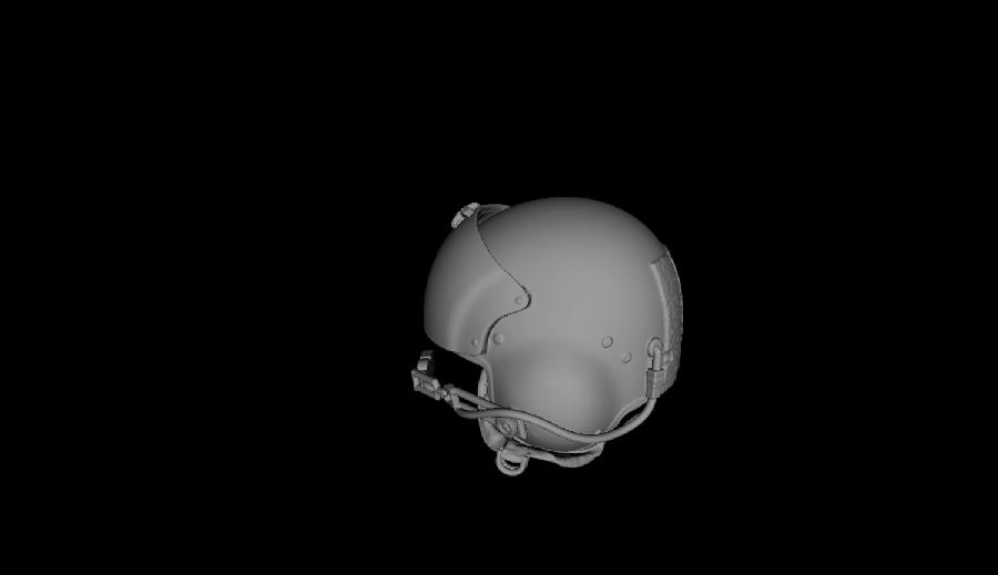 SPH-4 post Vietnam helicopter pilot helmet