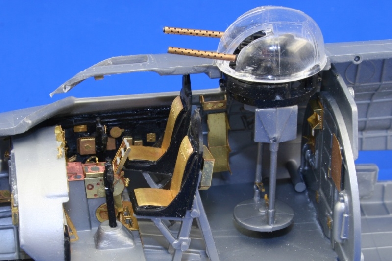 B-17G cockpit interior set