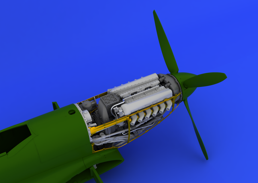 Spitfire Mk. IX engine