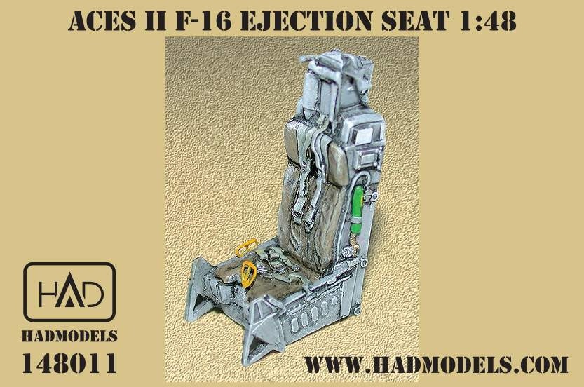 F-16 ejection seat without photo etched part