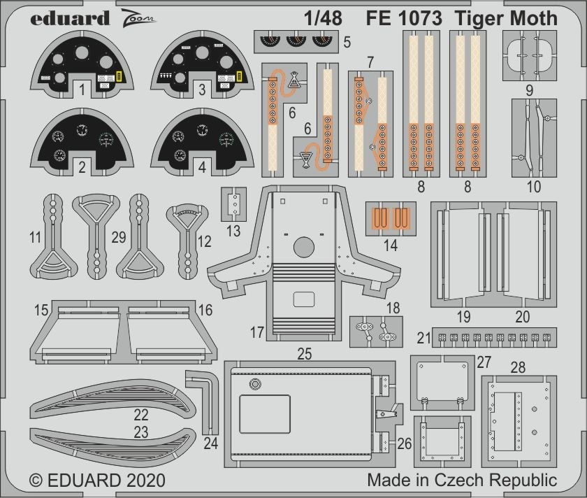 Tiger Moth detail set