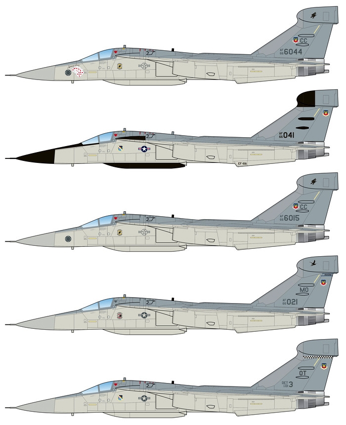 EF-111A - 10 aircrafts
