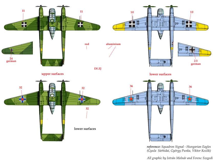 FW-189 A-1 decal sheet