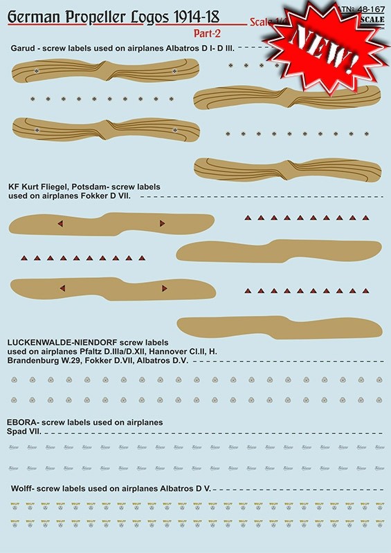Logos of German propellers of World War 1 Part 2
