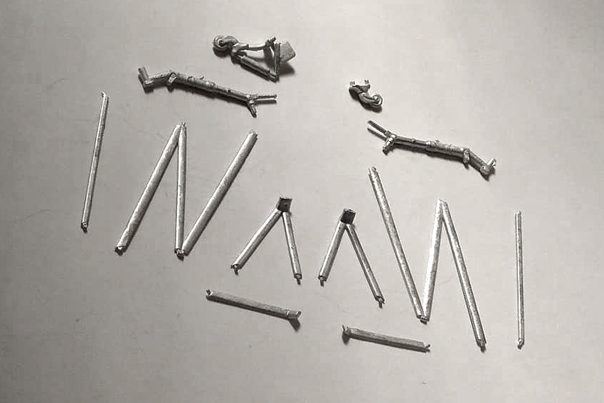 HawkIII (Wing interplane strut+landing gear)