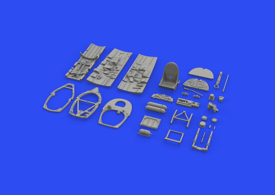 Spitfire Mk. II cockpit