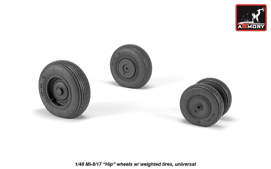 Mi-8/17 wheels set w/ weighted tires - New Products - The48ers.com