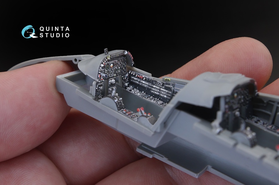 IA 58 Pucara 3D-Printed & coloured interior on decal paper