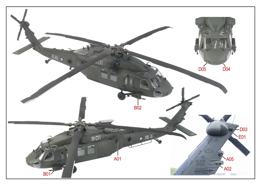 UH-60M Conversion set