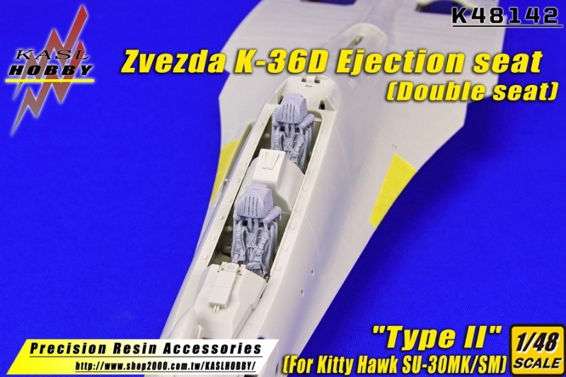Zvezda K-36D precision ejection chair kit two-seater "Type II" (double ...