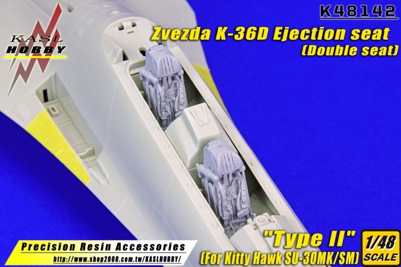 Zvezda K-36D precision ejection chair kit two-seater "Type II" (double ...