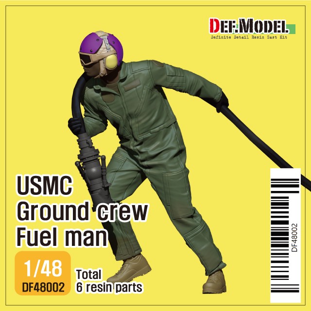 Modern USMC ground crew- fuel man