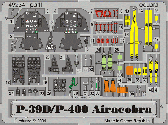 New Products :: P-39D/ P-400 detail set