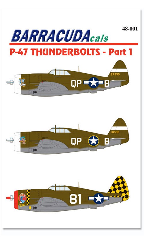 Decal sets :: P-47 Thunderbolts - Part 1