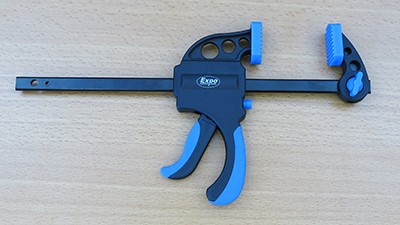 Dual action quick ratchet clamps 200mm