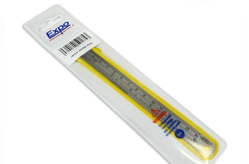 Tools & Supplies :: Stainless steel rule 6 inch rule