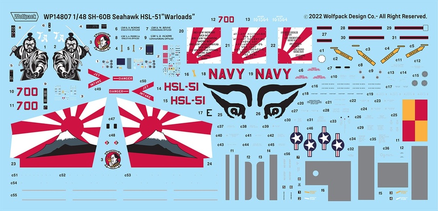 SH-60B Seahawk HSL-51 'Warlords'
