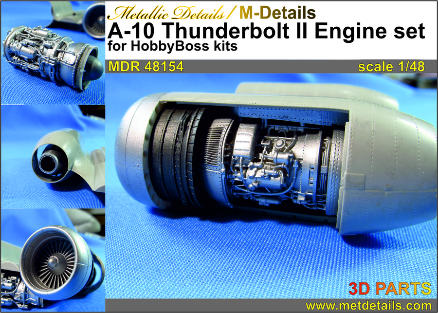 A-10 Thunderbolt II engine set