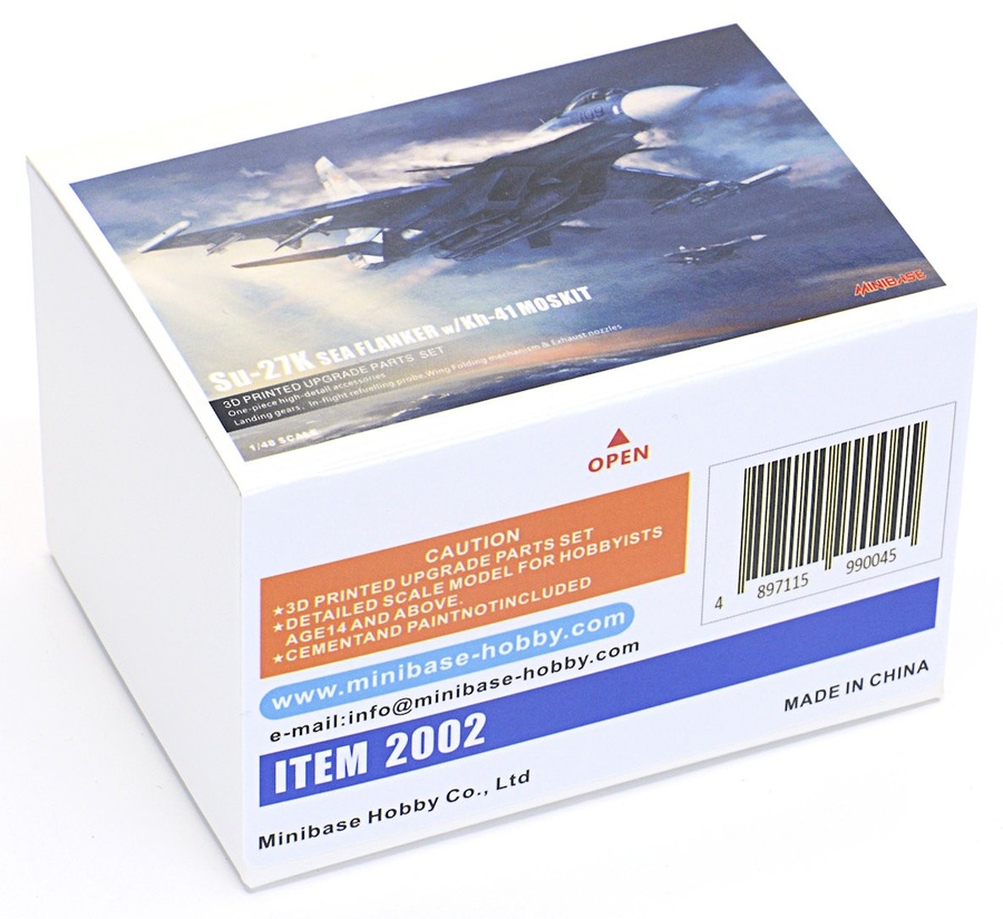 Su-27k Sea Flanker W/Kh-41 Moskit 3D Printed upgrade set