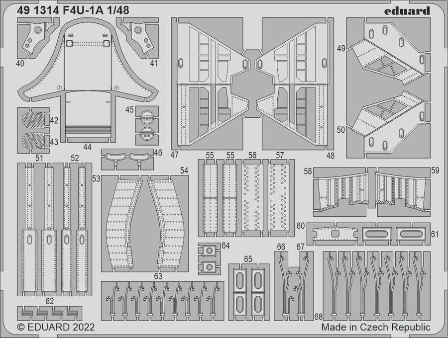 F4U-1A detail set