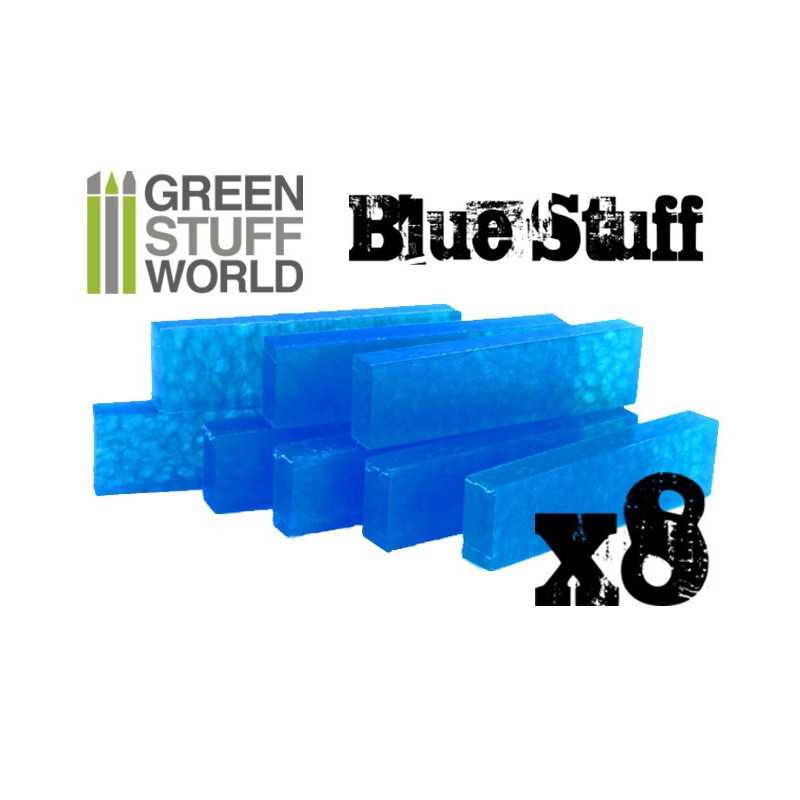 Blue stuff mold 8 bars