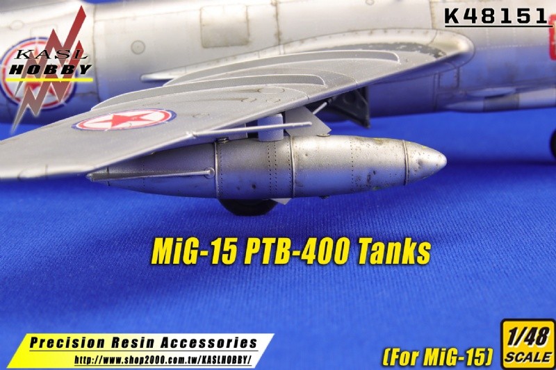 MiG-15 PTB-400 Tanks Drop Tank Kit (2pcs)