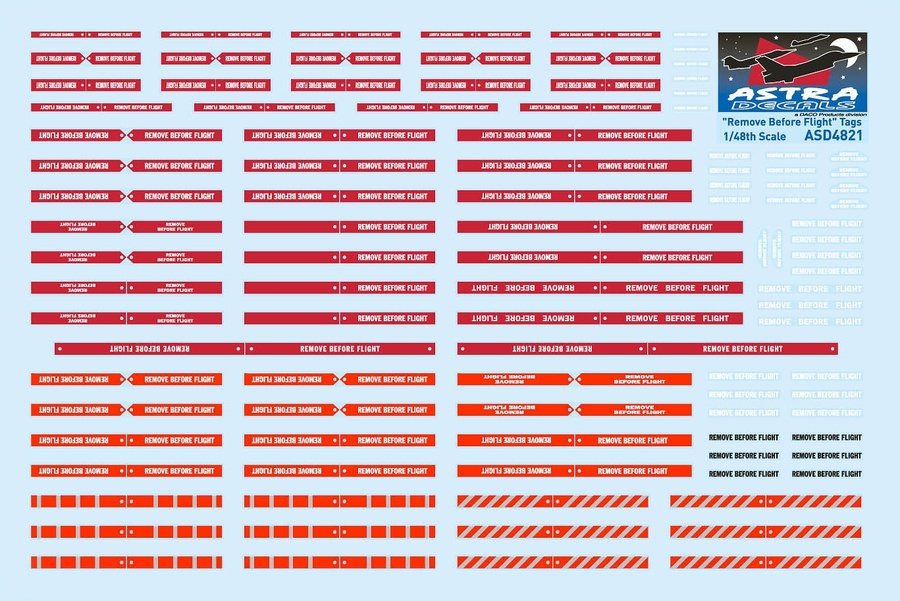 Decals :: "Remove Before Flight" flags