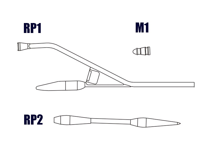 F-5A/C Skoshi Tiger Refueling Probe set
