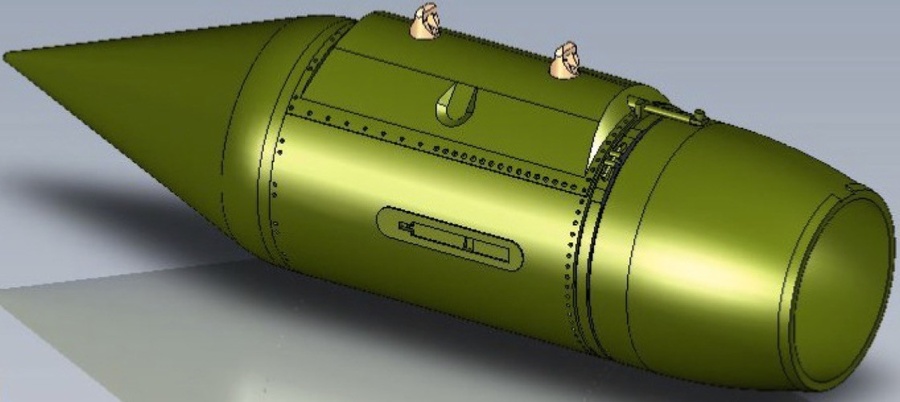 Rocket pod Matra type F1 (LR F1) x 4