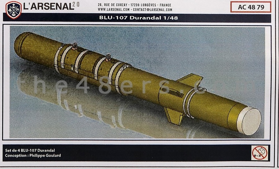 BLU-107 Durandal x 4