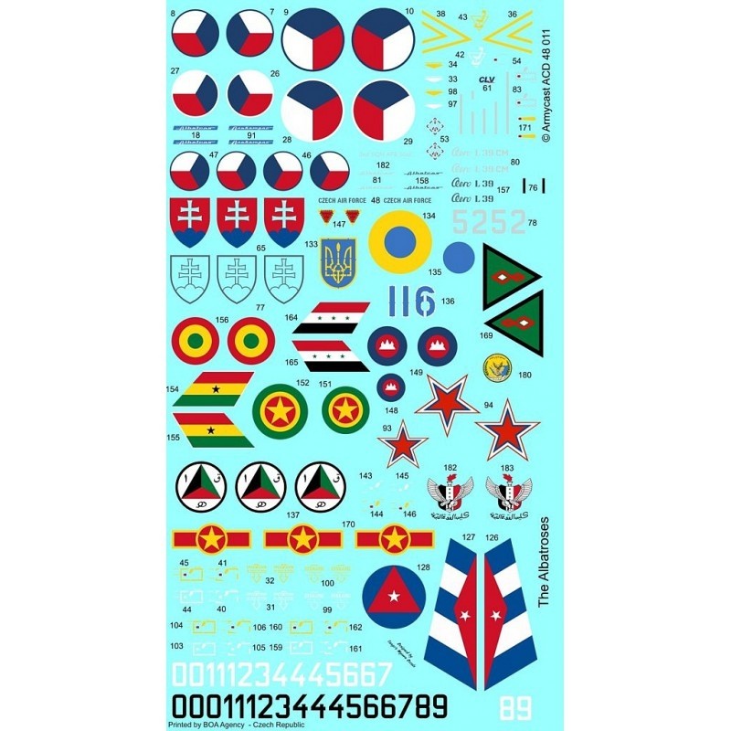 L-39C Albatros decal set