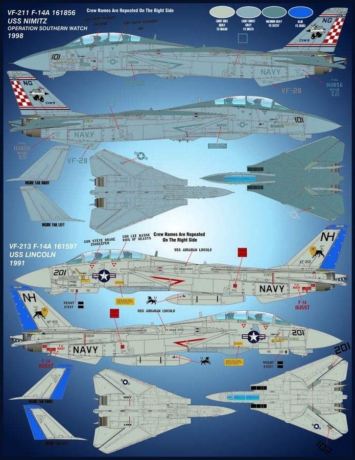 F-14 Colors & Markings Part V