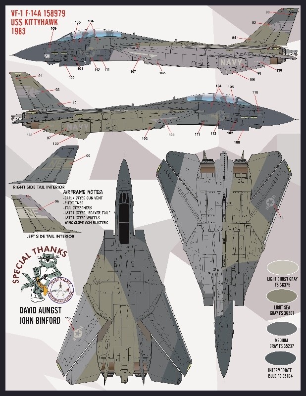 F-14 Colors & Markings Part VII