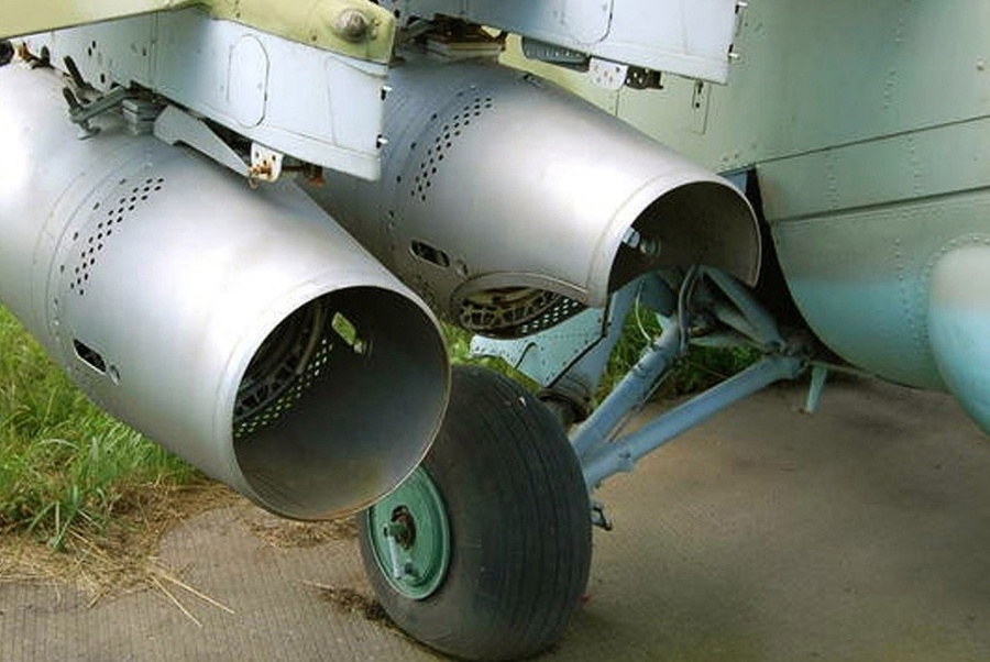 UB-32A-24 57 mm rocket launcher