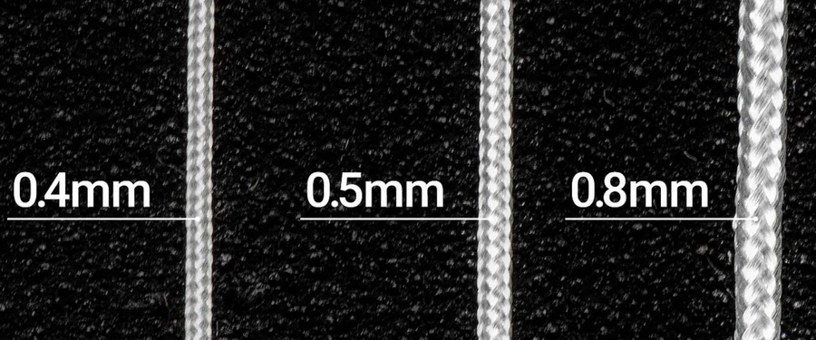 Braided Lines 0.5mm - 16 colors SET