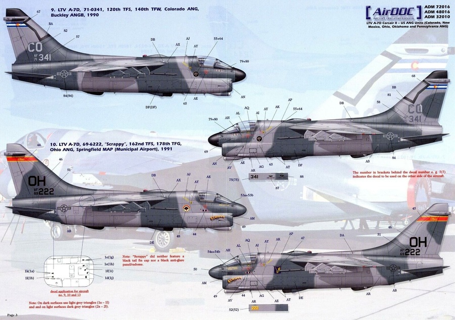 A-7D US Air National Guard
